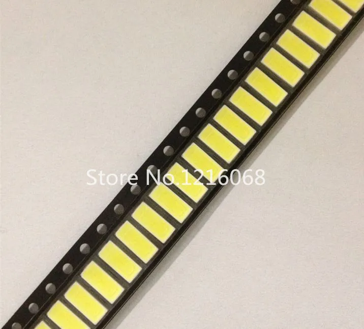 100pcs 90lm 1w 7030 Cool White smd leds(lights led) 6V 260mA 7000K ...