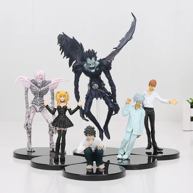 Death Note Characters Action Figures 6pcs/set