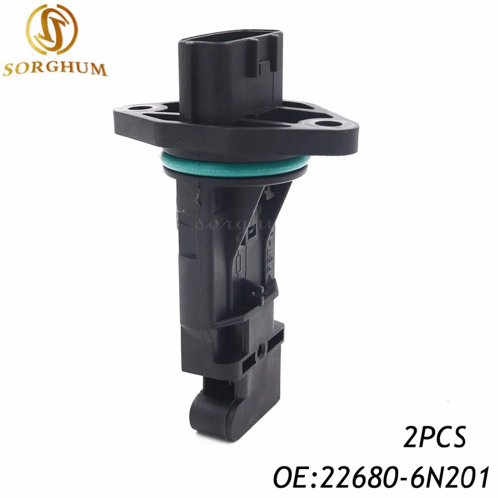 2PCS Mass Air Flow Meter Sensor For Nissan Subaru Infiniti G20 i30 ...
