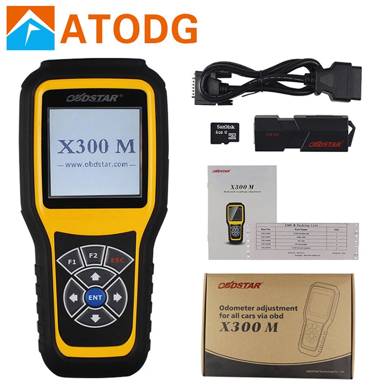 Obdstar X300m Obdii Odometer Correction Tool X300 M Mileage Adjust Tool ...