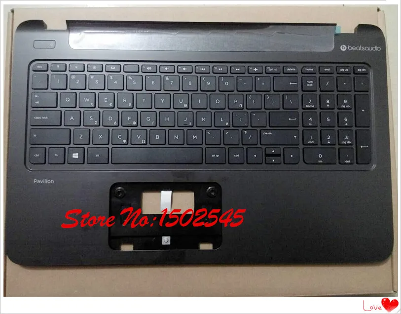 Free-shipping-original-laptop-C-cover-with-keyboard-for-HP-15-P-15 ...