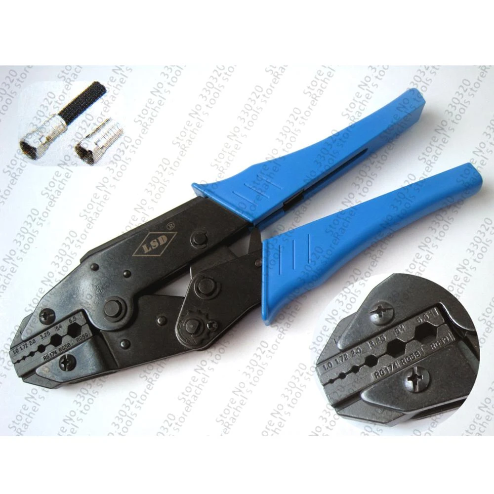 RG58 RG59 RG62 crimper BNC fiber optic Crimping Tool for crimping ...