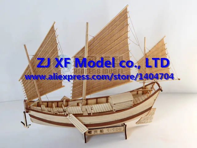 NIDALE-model-Free-shipping-Chinese-ancient-Classics-wooden-sailboat ...