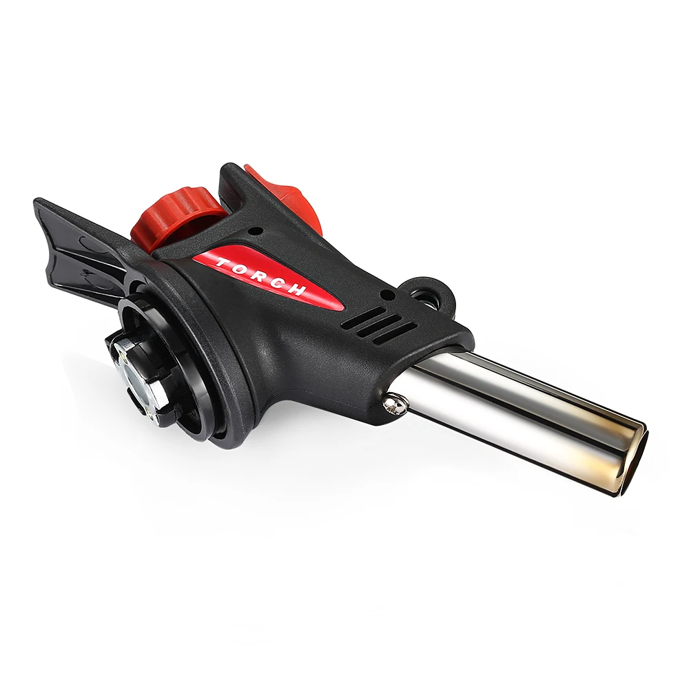 360 Degree Gas Torch Flamethrower Burner Butane Gas Blow Camping BBQ ...