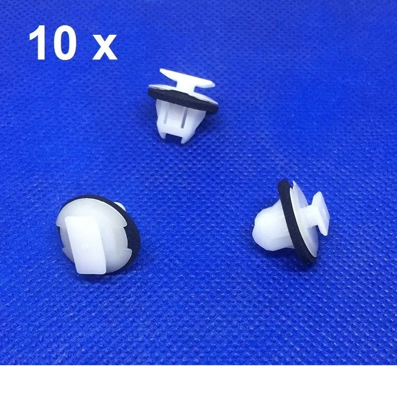 Car Trim Clips 18pcs Wheel Arch Trim Moulding Clips For Nissan Qashqai ...