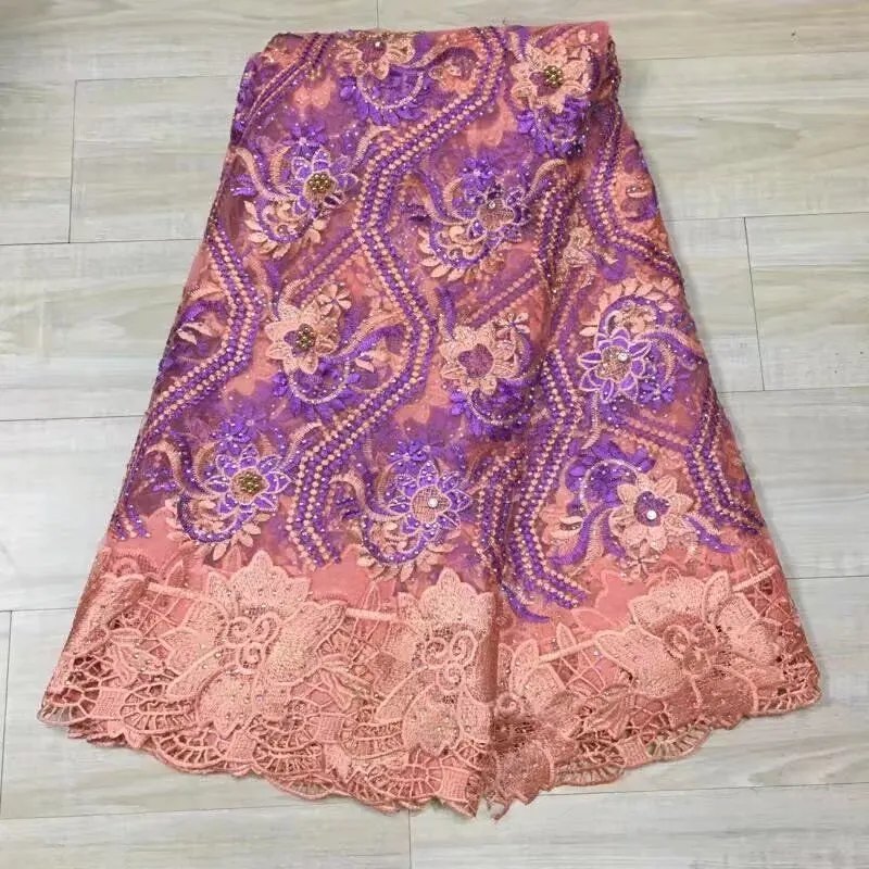 Best African Lace Fabric 2017 Embroidered Nigerian Laces Fabric With ...