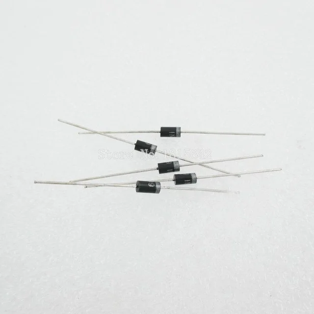 100PCS 1N4005 Rectifier Diode 1A 600V DO 41 (DO 204AL) Axial 1N IN 4005 ...