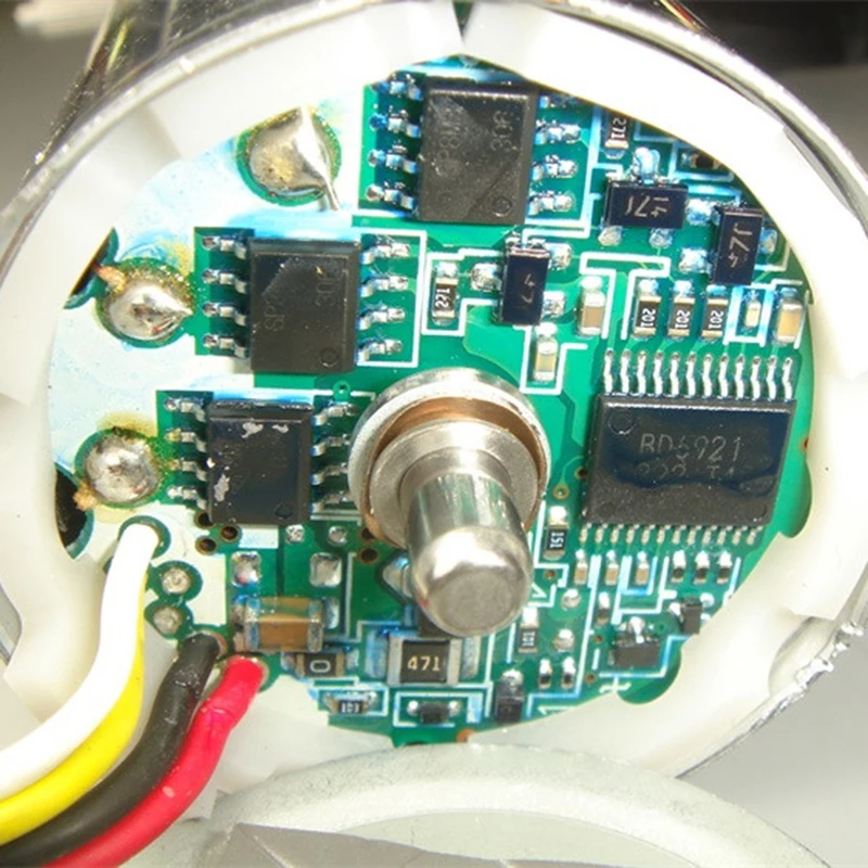 12V-24V 22H051F Brushless DC Motor Dual Bearing Inner Drive High Speed ...