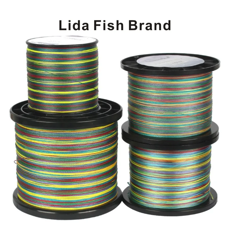 Lida Fish Name 8 series 300m 500m 1000m pe line Multicolored Japan ...