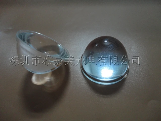 power LED Lens diameter 34MM Bullet shape High 21MM Plano Convex ...