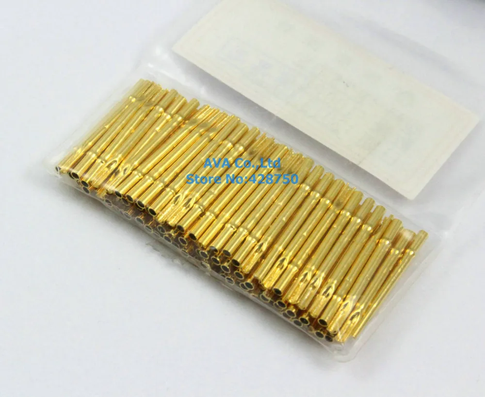 100 Pieces R75-3S Test Probe Pogo Pin Receptacle fit P75 Series