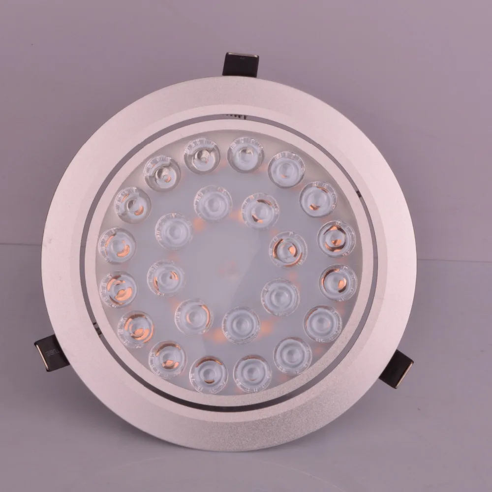 led ceiling light recessed ceiling lights 24 watts AC85 265V warm white ...