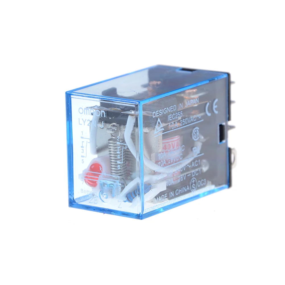 Omron relay LY2NJ 10A 24V- Mini Middle Electromagnetic.