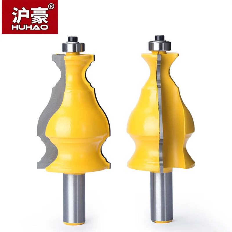 HUHAO 1pc 1/2" Shank European Angle Knife Woodworking Ceiling Line ...