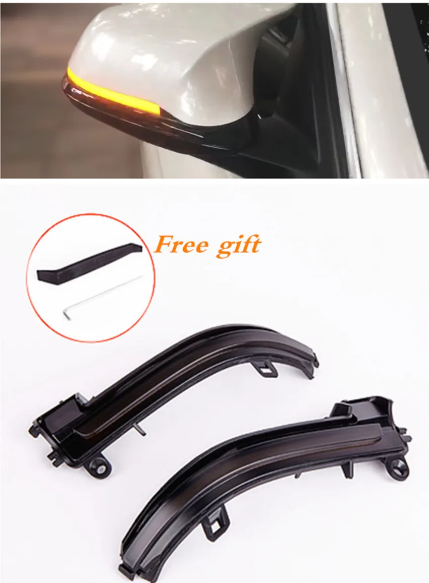 Dynamic Blinker LED Turn Signal For BMW 1 2 3 4 Series X1 I3 Smoked ...