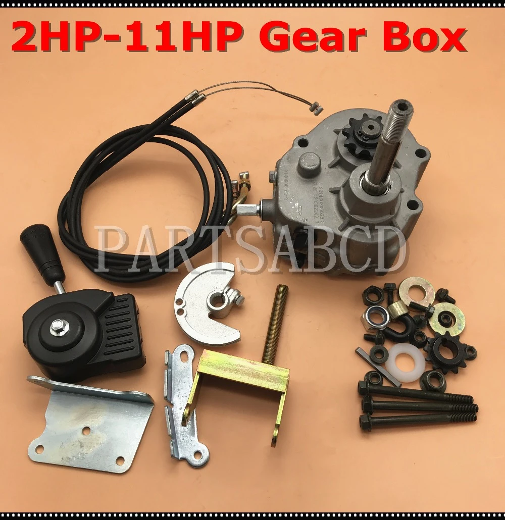 Universal Go Kart Forward Reverse Gear Box For 3/4" Tav2 30 40 41 12t ...