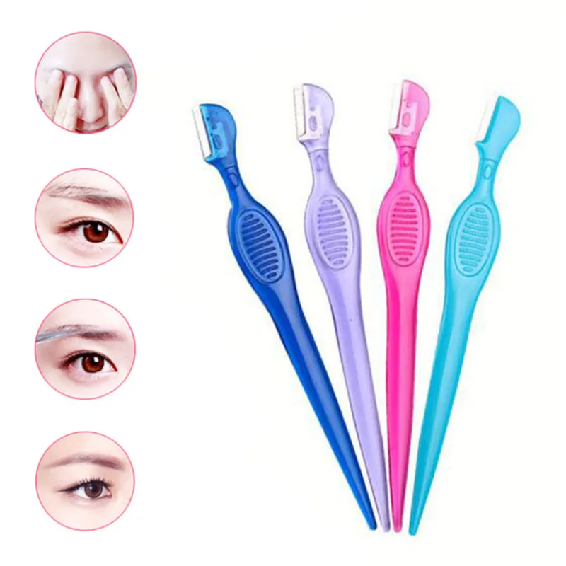 1pcs Stainless Steel Eyebrow Razor haircut of eyebrows Women Face Care ...