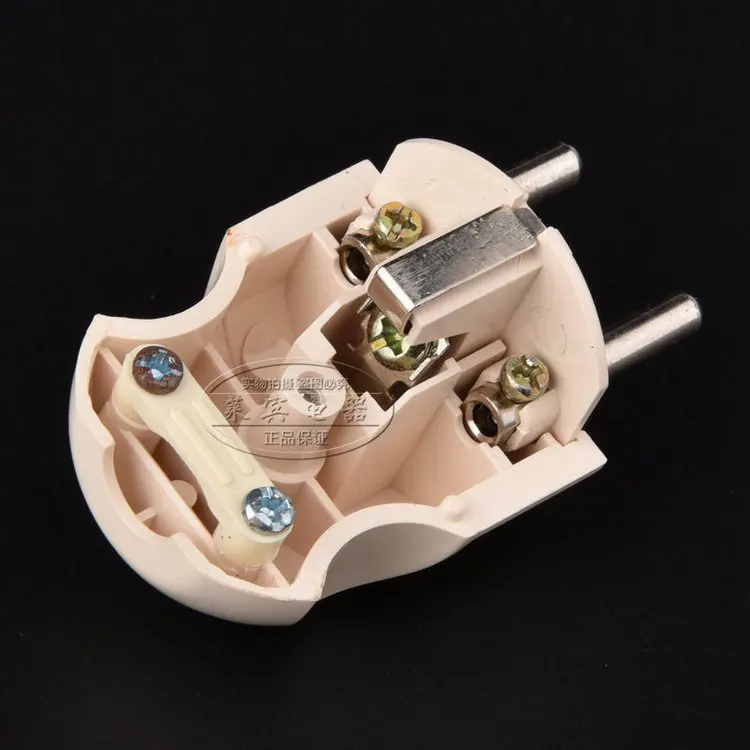 10pcs/lot ,The European continental Europe Russia power plug connector ...
