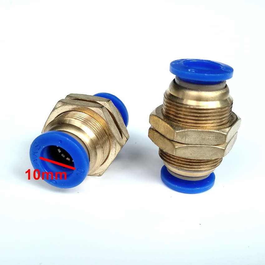 5Pcs/lot PM 10 Quick Joint Connecting Pneumatic Air Tubing Fittings ...