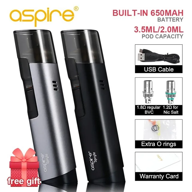 Cheap Aspire Spryte Vape Pod Electronic Cigarette Kit Built-in 650mAh ...