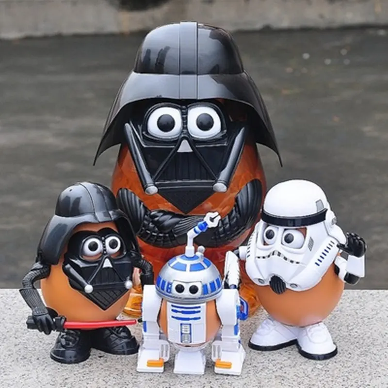 Buy Hot New 4 Pcsset Toy Story Star Wars Black Warrior Mr Potato Supermodel