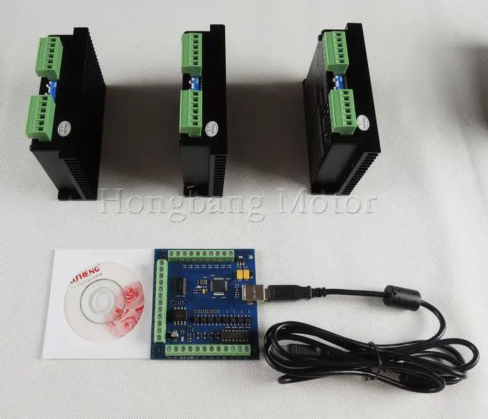 CNC mach3 usb 3 Axis Kit, ST M5045 3 Axis Driver replace M542,2M542 ... CNC mach3 usb 3 Axis Kit, ST M5045 3 Axis Driver replace M542,2M542 ...