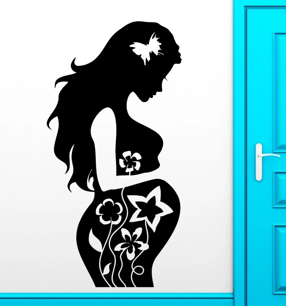 New 2018 Hospital Wall Stickers Vinyl Decal Pretty Mom Birth Child Baby ...