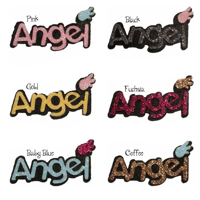 The Name Angel In Glitter