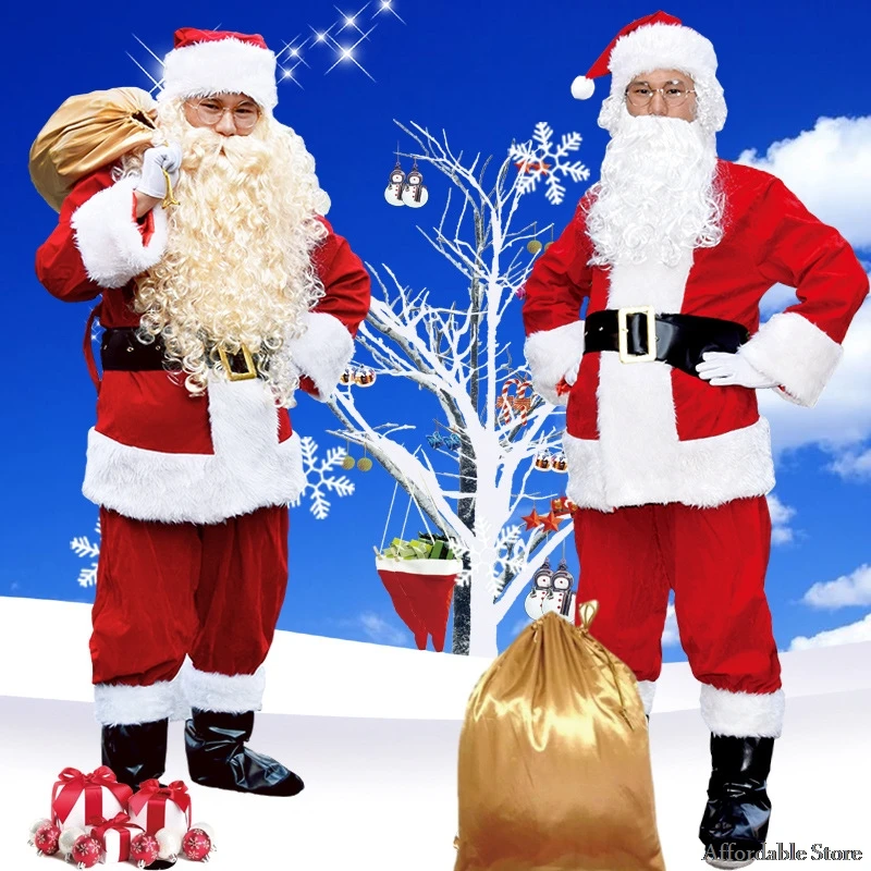 Santa Claus clothing foreign trade high end Christmas clothes cos ...