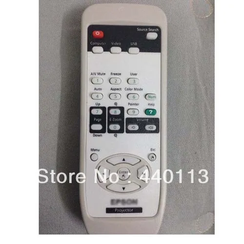 Projector Remote Control For EPSON Powerlite X12 S11 S12+ W12+ X14 ...