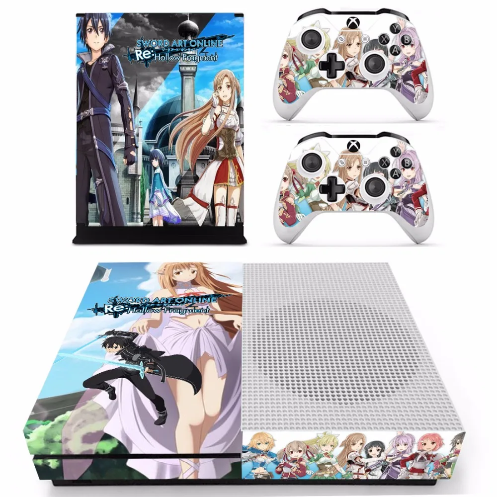 Sword Art Online SAO Skin Sticker for Xbox One S Console and ...