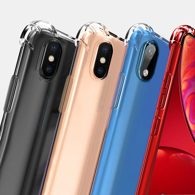 Cubierta de la caja para iphone X Xr Xs Max 8 7 Plus 6 s 6 6 s 5S 5 de ...