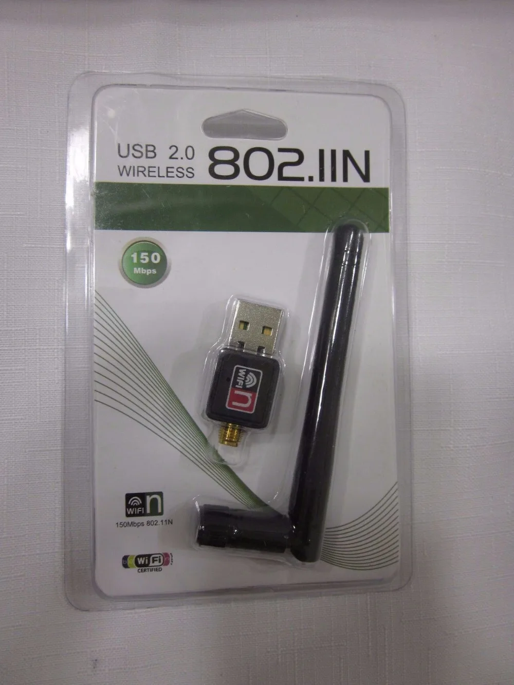 MICRO2.0 USB WIRELESS WIFI ADAPTER NETWORK LAND 802.IIN ANTENNA|adapter ...