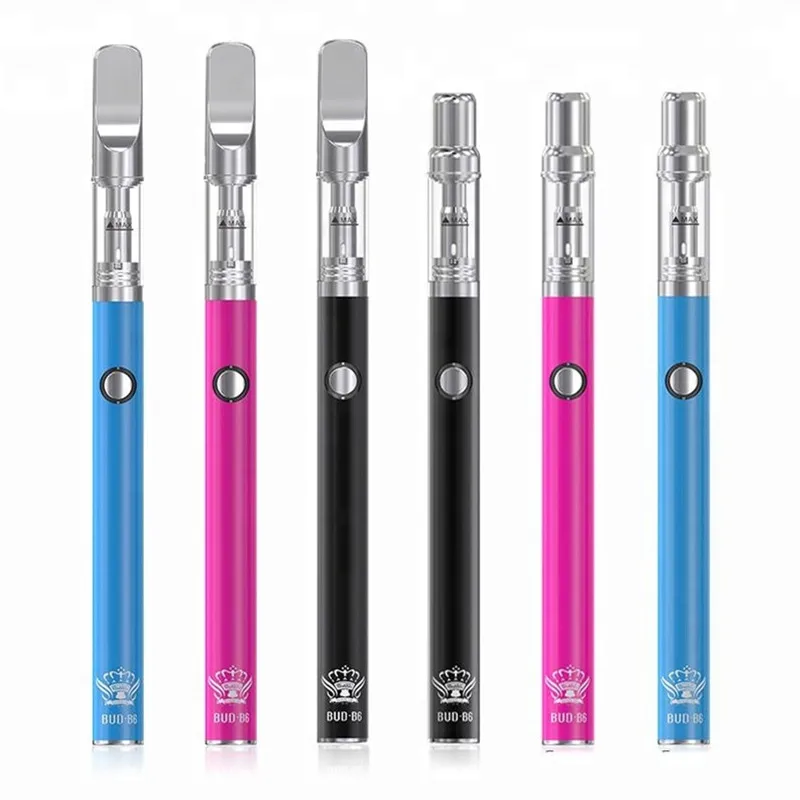 20pcs/lots E Cigarette Vape Bud V6 With Flat/Round Metal Tip CBD Oil ...