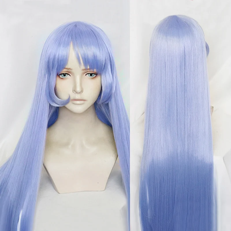 Anime-Nejire-Hado-Hadou-110cm-Long-Soft-Blue-Straight-Heat-Resistant ...