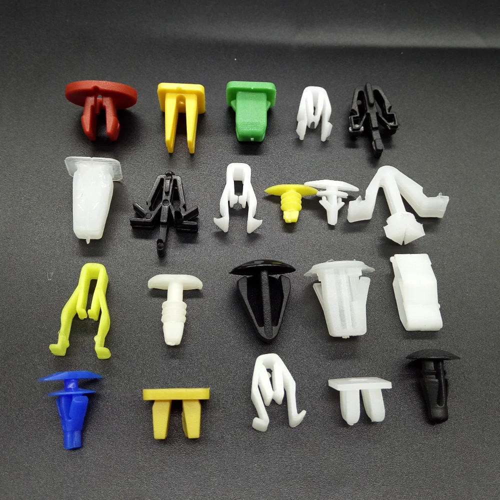 250PCS Universal Mixed Door Trim Panel Clips Fastener Tools Auto Bumper ...