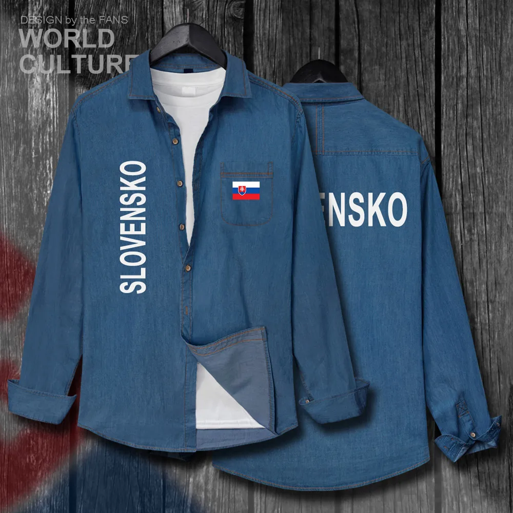 Slovak Republic Slovakia SVK Slovensko Men Nation Flag Clothes Autumn ...