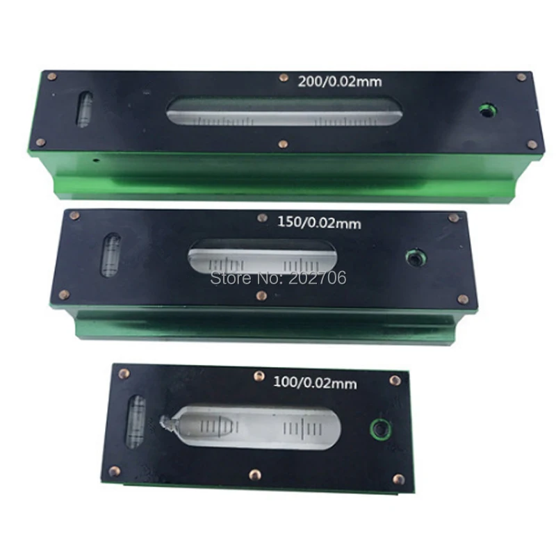 High precision 0.02mm 100/150/200/250/300mm Mechanical Bar Level meter ...