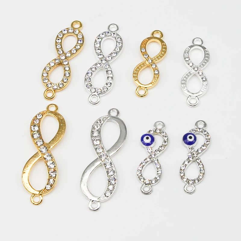 Jewelry Making & Beading Craft Supplies & Tools Gold Infinity Connector ...