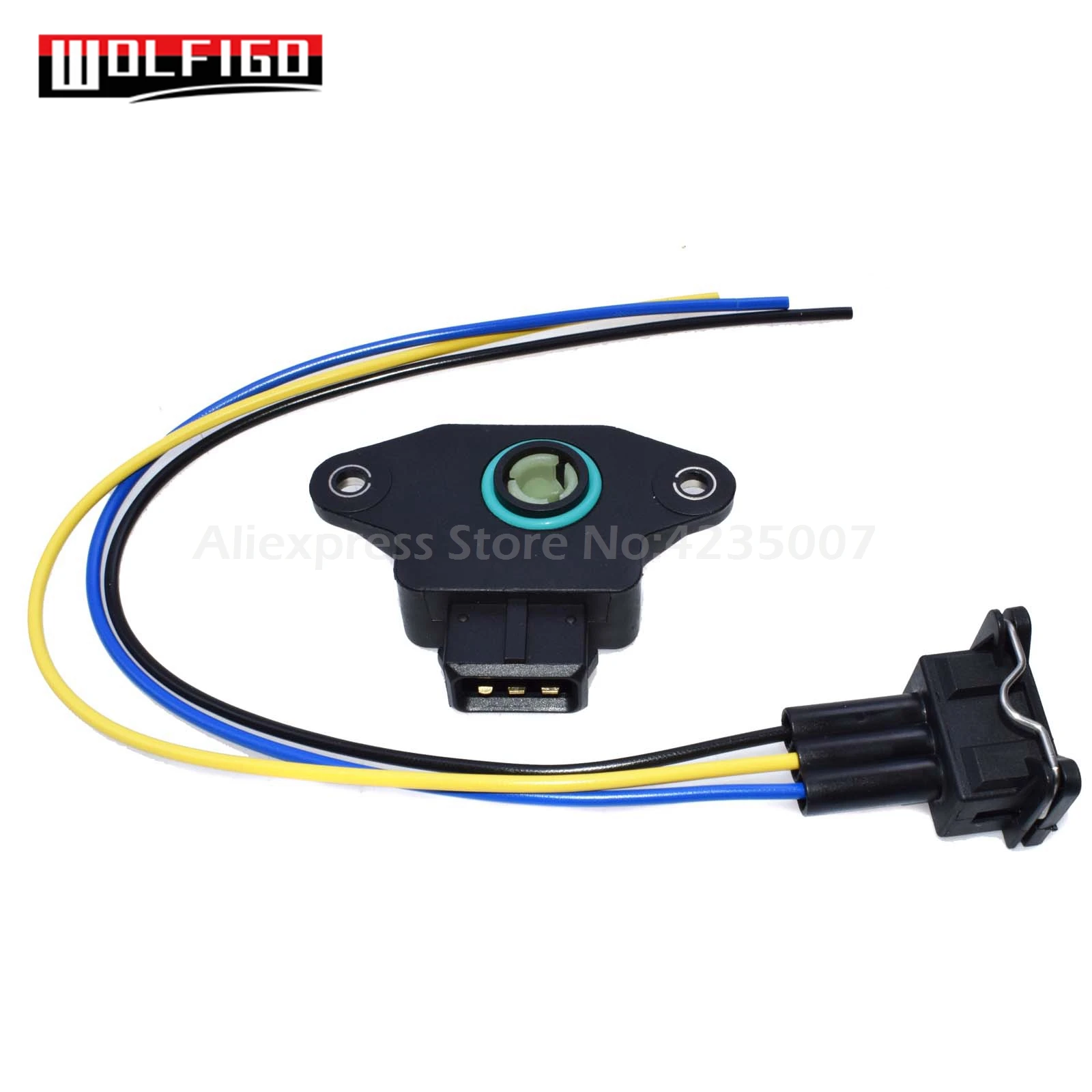 WOLFIGO 35170 22010 TPS Throttle Position Sensor w/ Connector Wire Fit ...