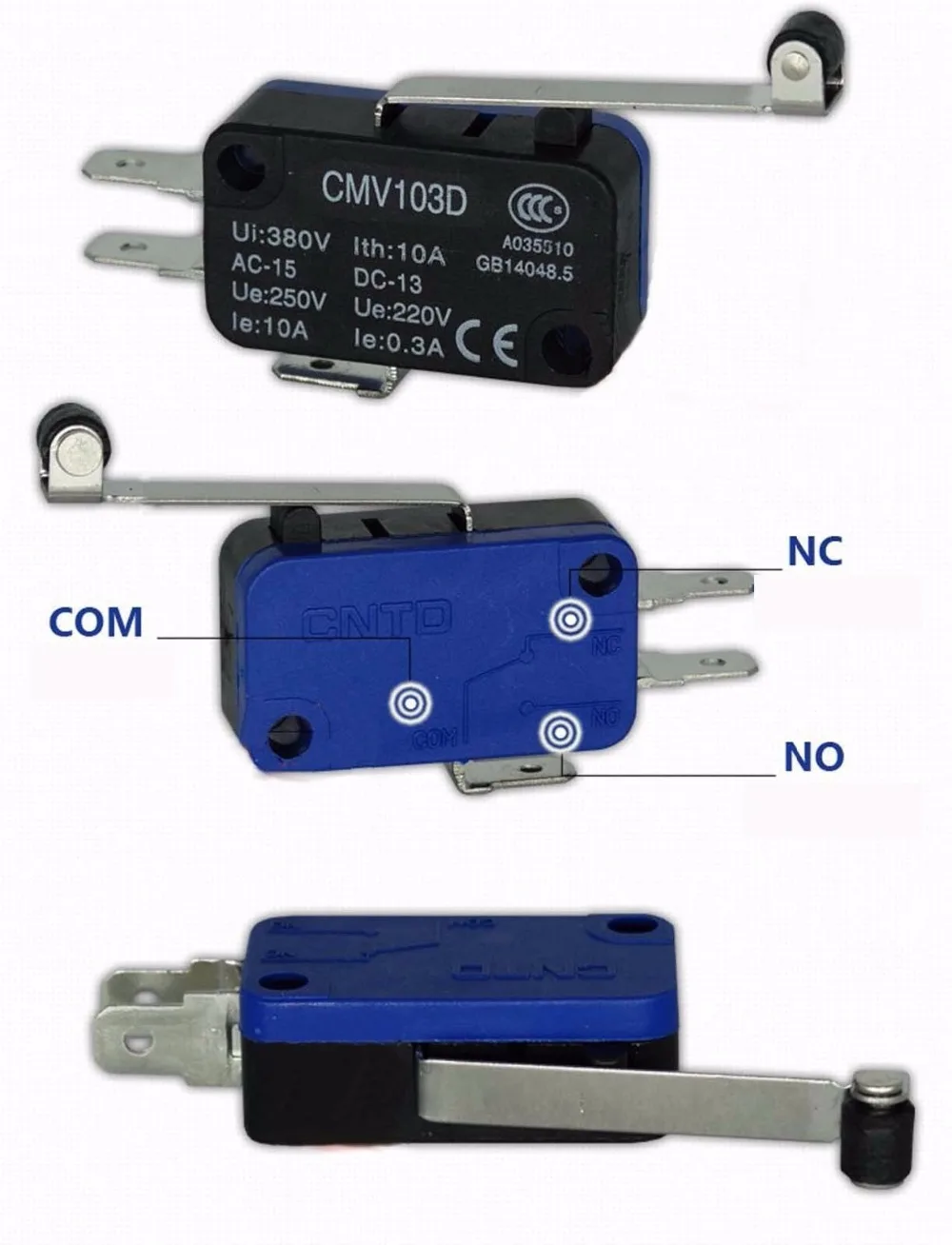 10pcs-Micro-Limit-Switch-CMV103D-With-Long-Pully-Type-1NC-1NO-CE.jpg