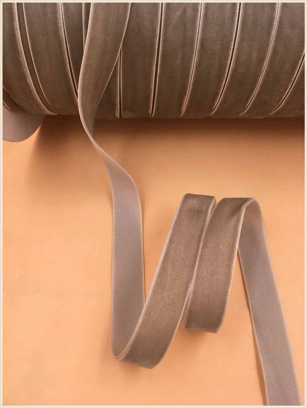 50yards Lot 5/8" 15mm Single Faced Nylon Velvet Ribbon Velour Ribbons ...