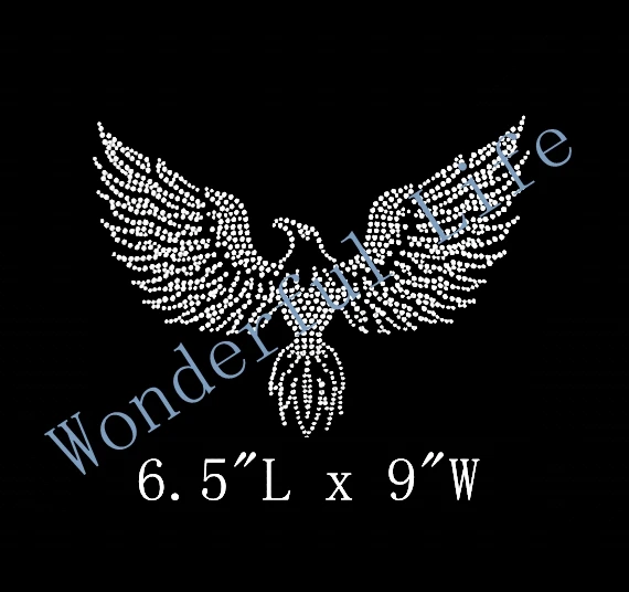 Eagle Rhinestone Iron On Heat Transfer Craft Supplies & Tools Kits ...