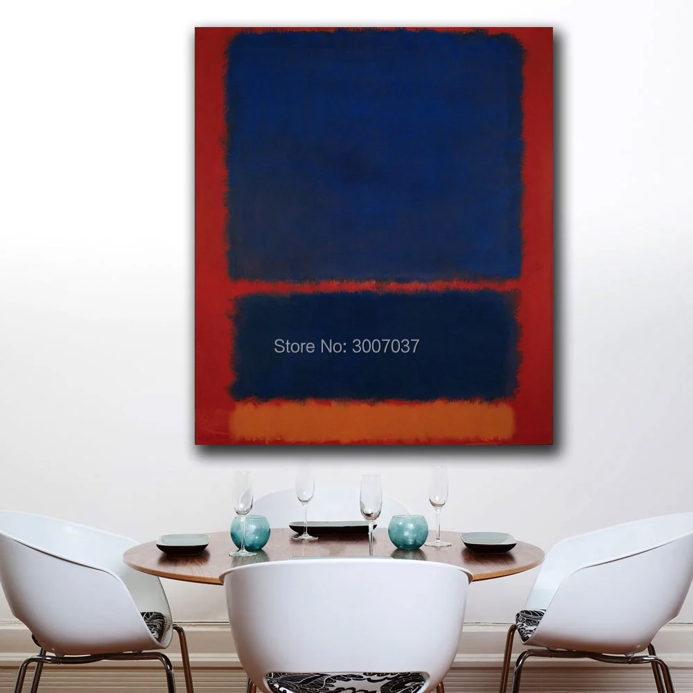 Blue Orange Red By Mark Rothko