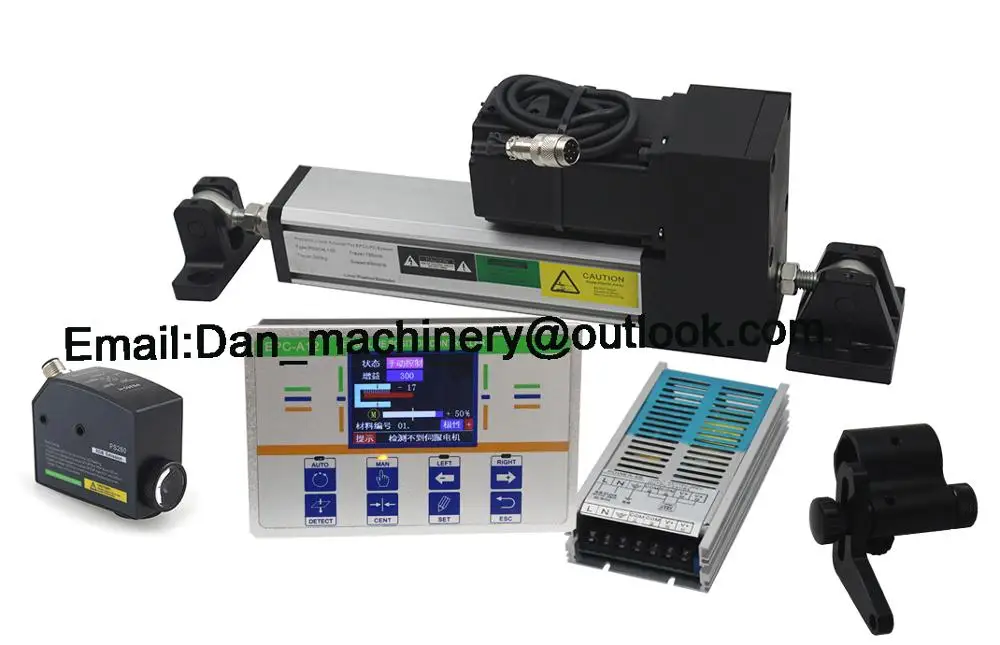 Edge position line position control web guide system With big LCD EPC ...