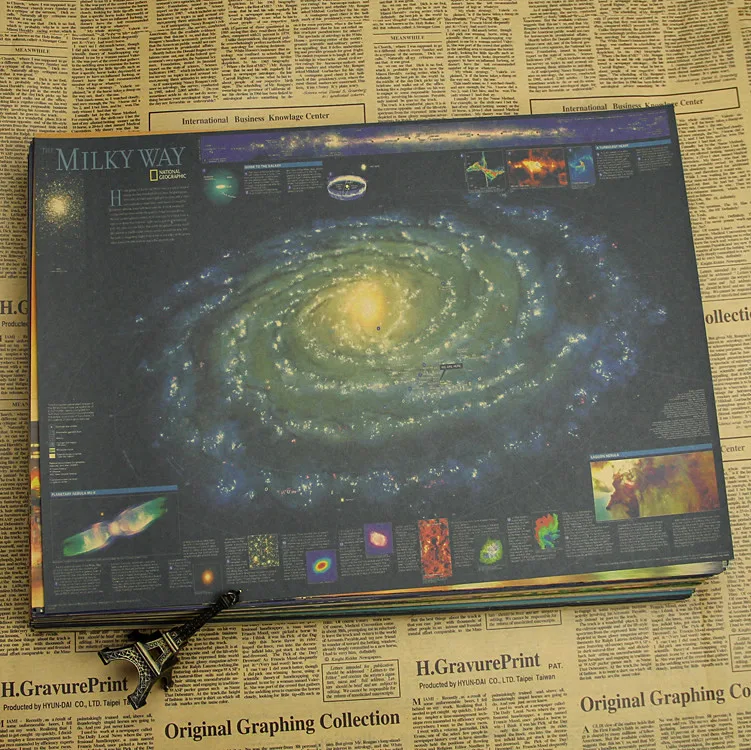 Milky Way Galaxy Map National Geographic