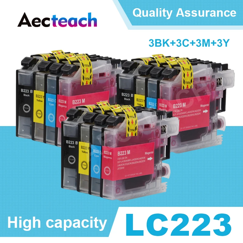 LC223-LC221-Compatible-Ink-Cartridge-For-Brother-LC223XL-MFC-J4420DW ...