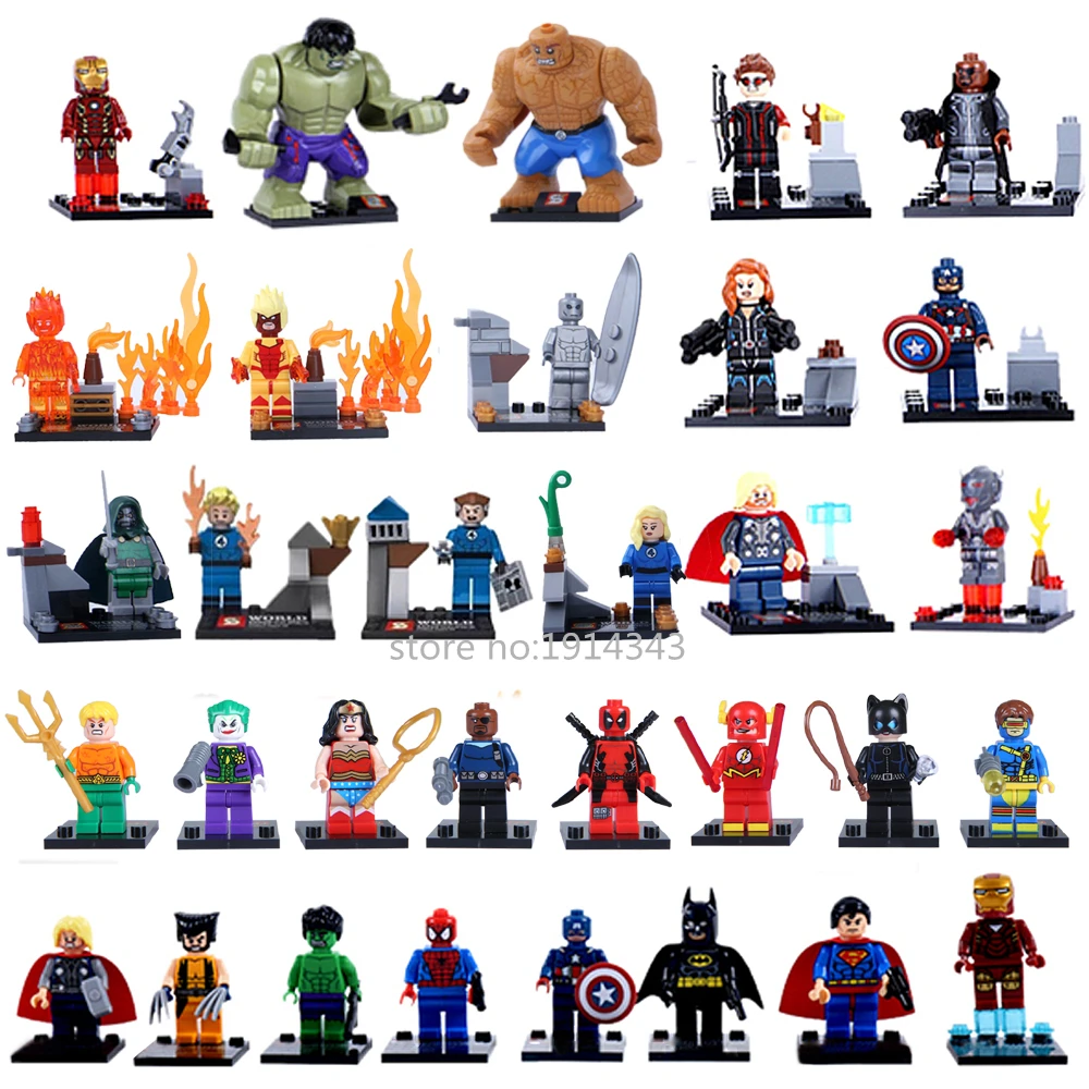 Compra Lego marvel figuras online al por mayor de China, Mayoristas de ...
