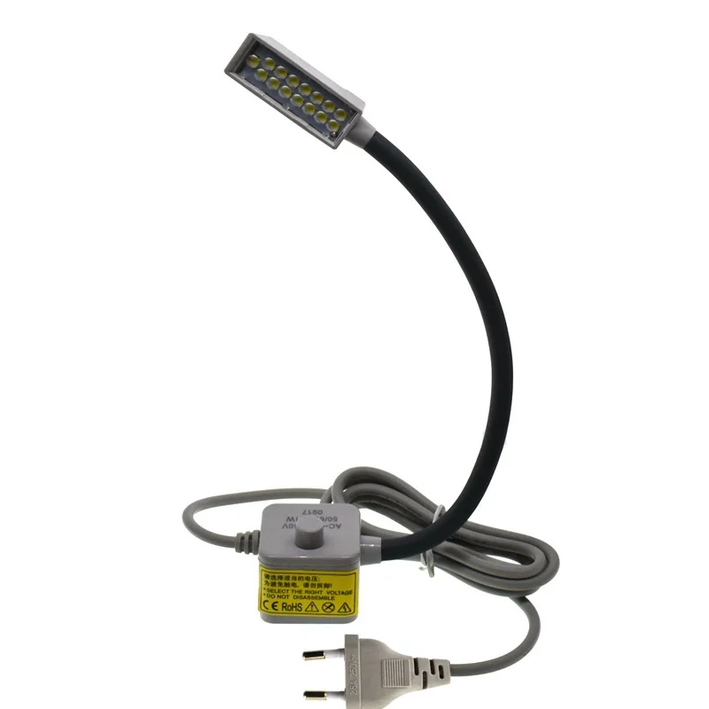 15 LED bulbs multi task Work/Table Lamp Desk Light silicone gooseneck ...