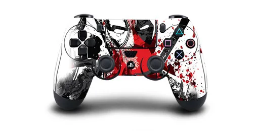Deadpool PS4 Controller Skin Sticker - QBTM0323 - ConsoleSkins.co